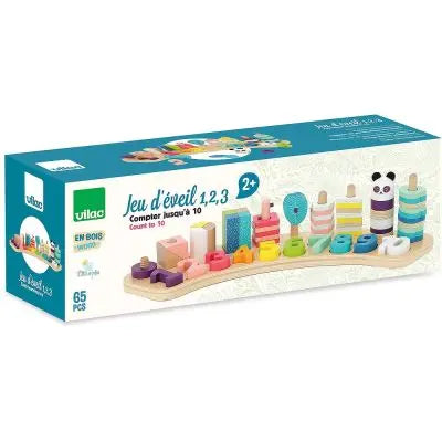 Jeu d'éveil 1-2-3... Sous la Canopée, jouet en bois Montessori– La ...